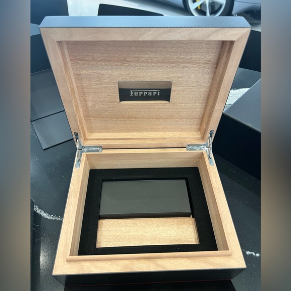 Ferrari | Storage & Organization | Ferrari Carbon Fiber Cherry Wood ...